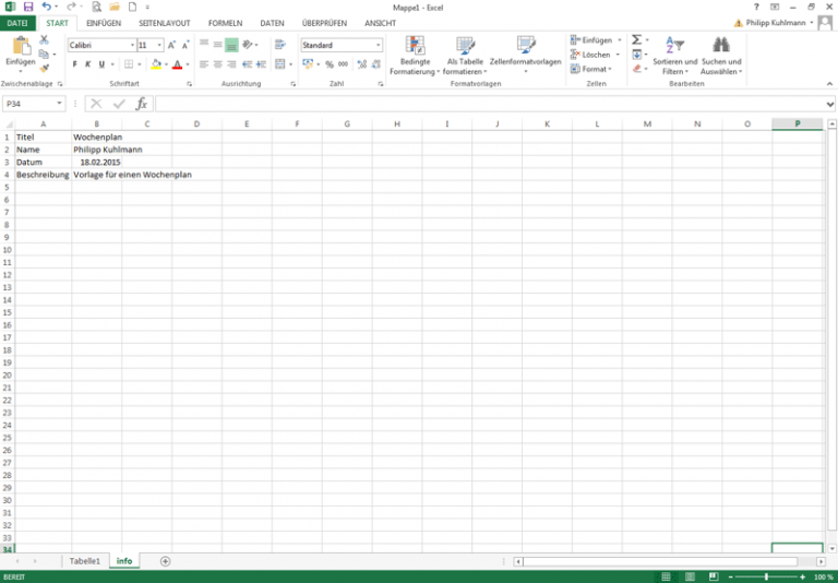 Wie erstelle ich eine Excelvorlage - die vollständige Erklärung