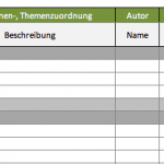 Kostenloser Redaktionsplan für 2019