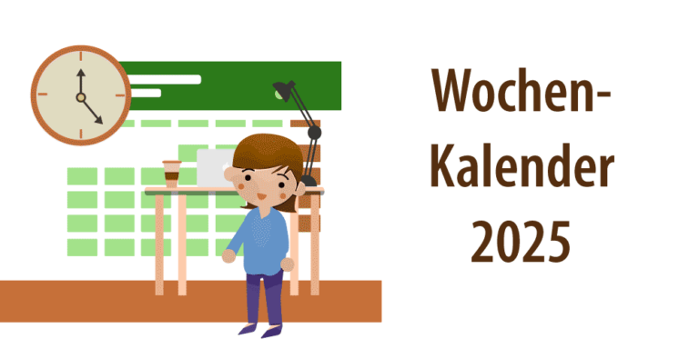 "Kalenderwoche KW" | Excel Vorlagen